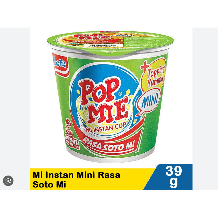 Jual Pop Mie Mini Soto Ayam Original | Shopee Indonesia