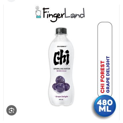 Jual Chi Forest Sparkling Water Grape Deligt Air Soda Original | Shopee Indonesia
