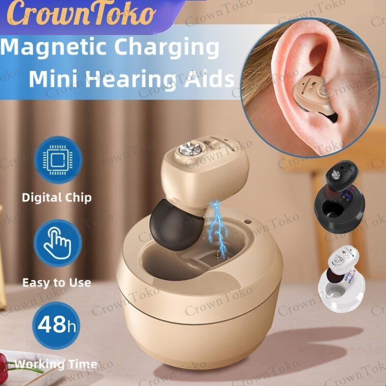 Jual BARUUU LAGI MINI ALAT BANTU DENGAR YANG DAPAT DIISI ULANG ORINAL HEARING AIDS ALAT BANTU ...