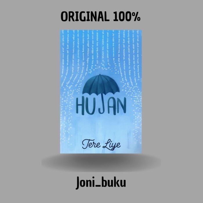 Jual Buku Novel Hujan By Tere Liye | Shopee Indonesia
