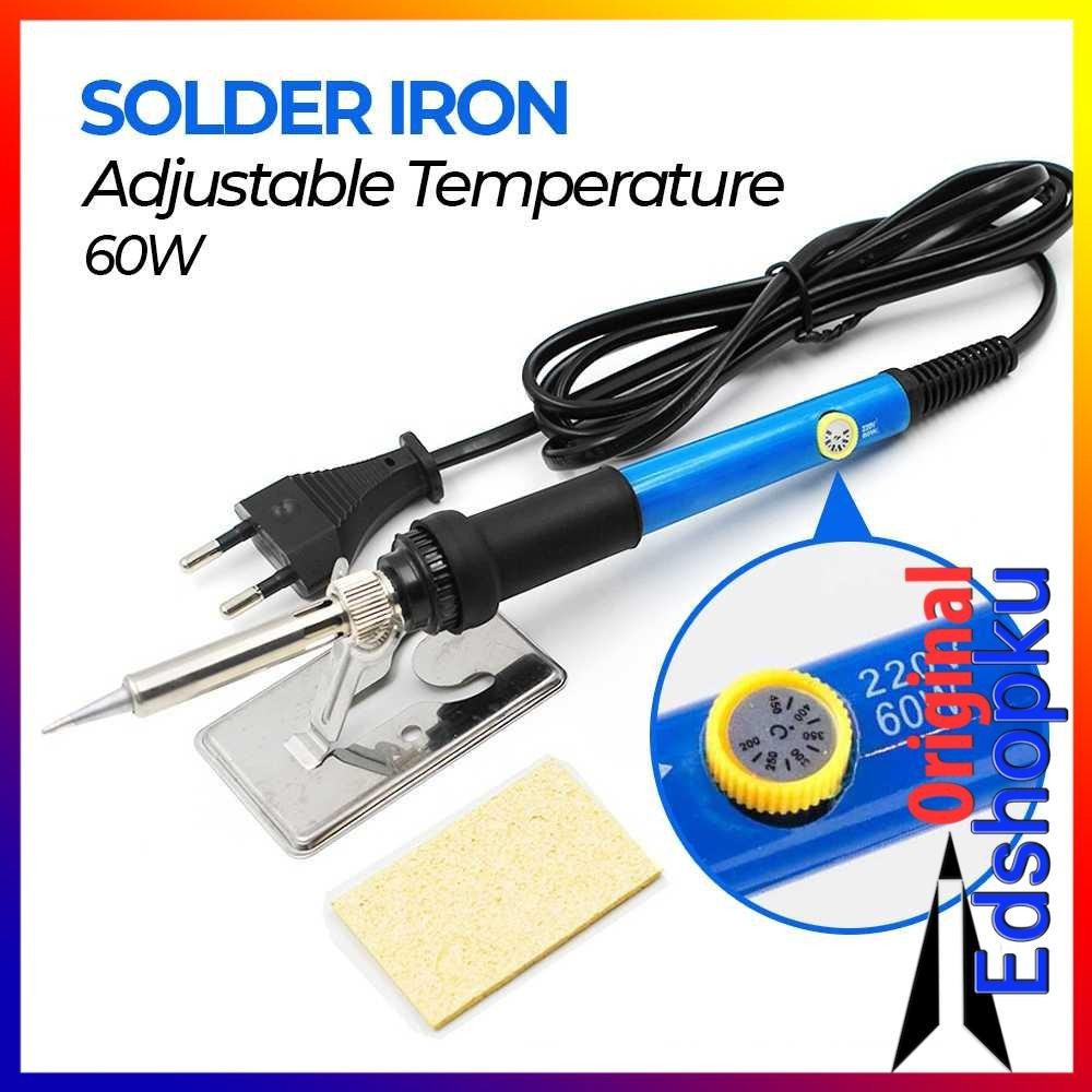 Jual Alat Solder Komponen Elektonik Adjust Temperatur 220V 60W | Shopee ...