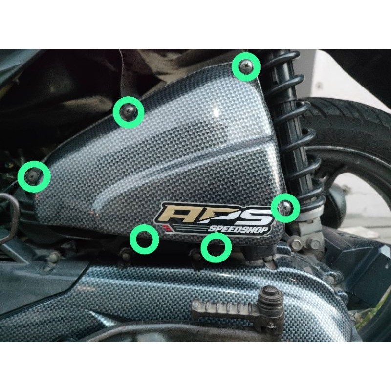 Jual Baut Set Box Filter Honda Beat Scopy Vario 110 6 PCS | Shopee ...