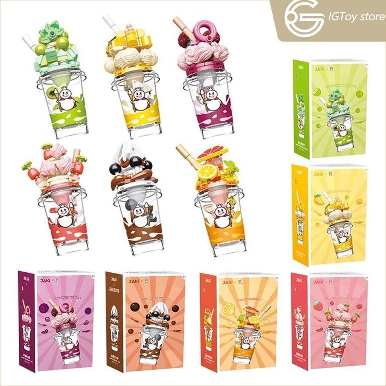 Jual Building Block Seri Mixue Teh Susu 3D Diy Bricks Blok Mini Toys ...