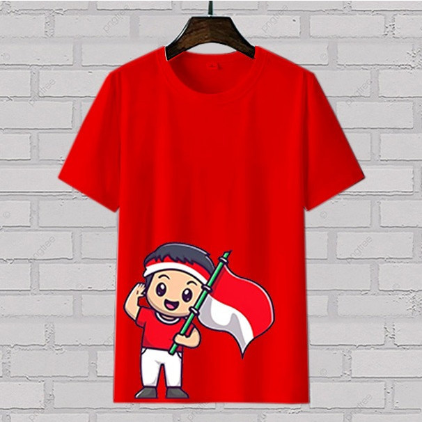 Jual H2O Kaos Pria Wanita Dewasa Dan Anak Custom Hut Ri Kemerdekaan 17 Agustus Cotton 24S Hut ...