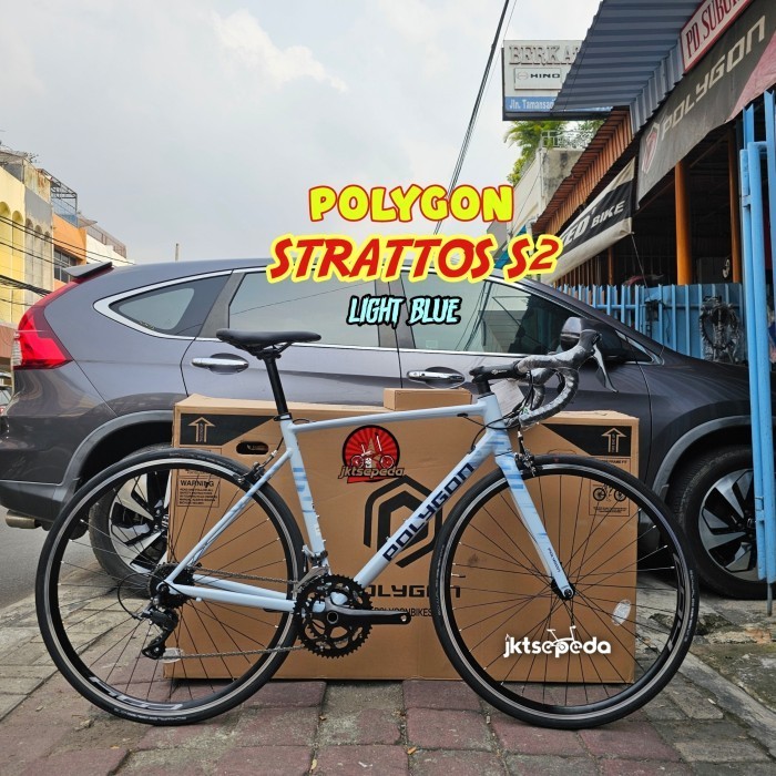 Jual sepeda Balap Polygon Stratos S2 | Shopee Indonesia