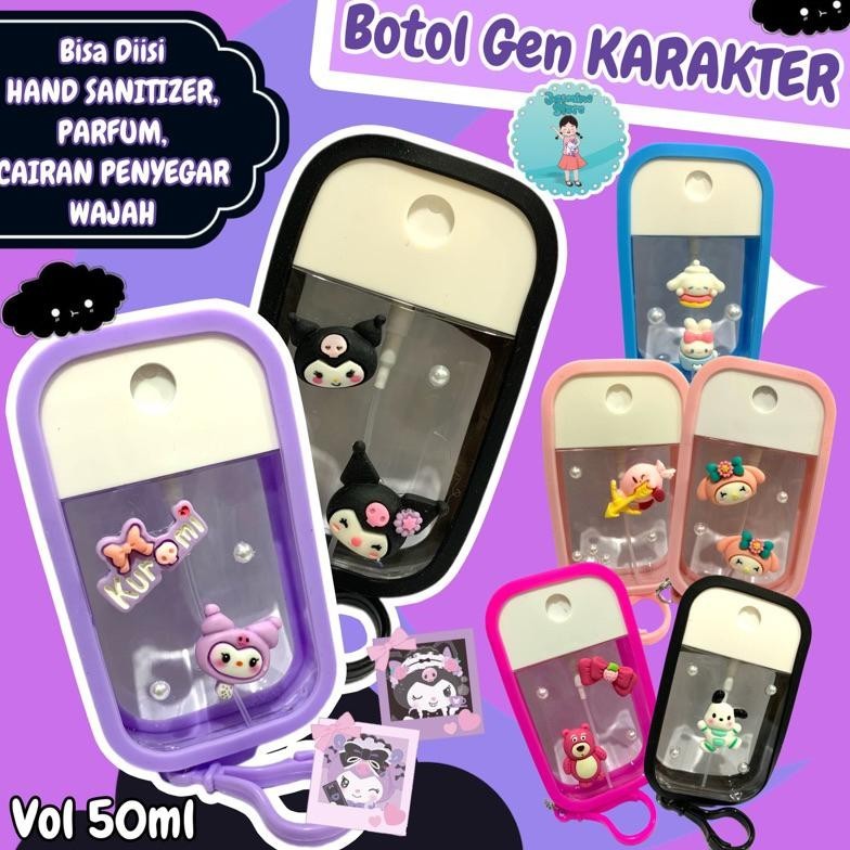 Jual BOTOL SPRAY HAND SANITIZER PERFUME KARAKTER LUCU KUROMI MY MELODY ...