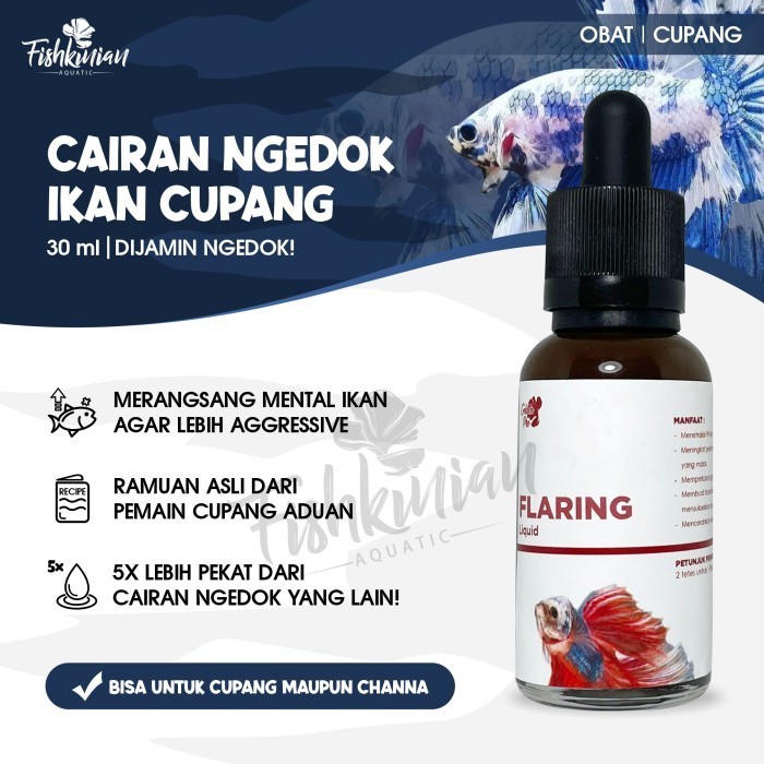 Jual Sale Flaring Liquid - Obat Ngedok Ikan Cupang | Shopee Indonesia