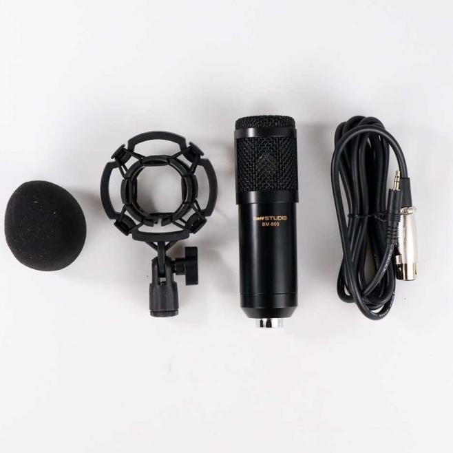 Jual Paket Alat Rekaman - Home Recording Mic Bm-800 - Soundcard V8 ...