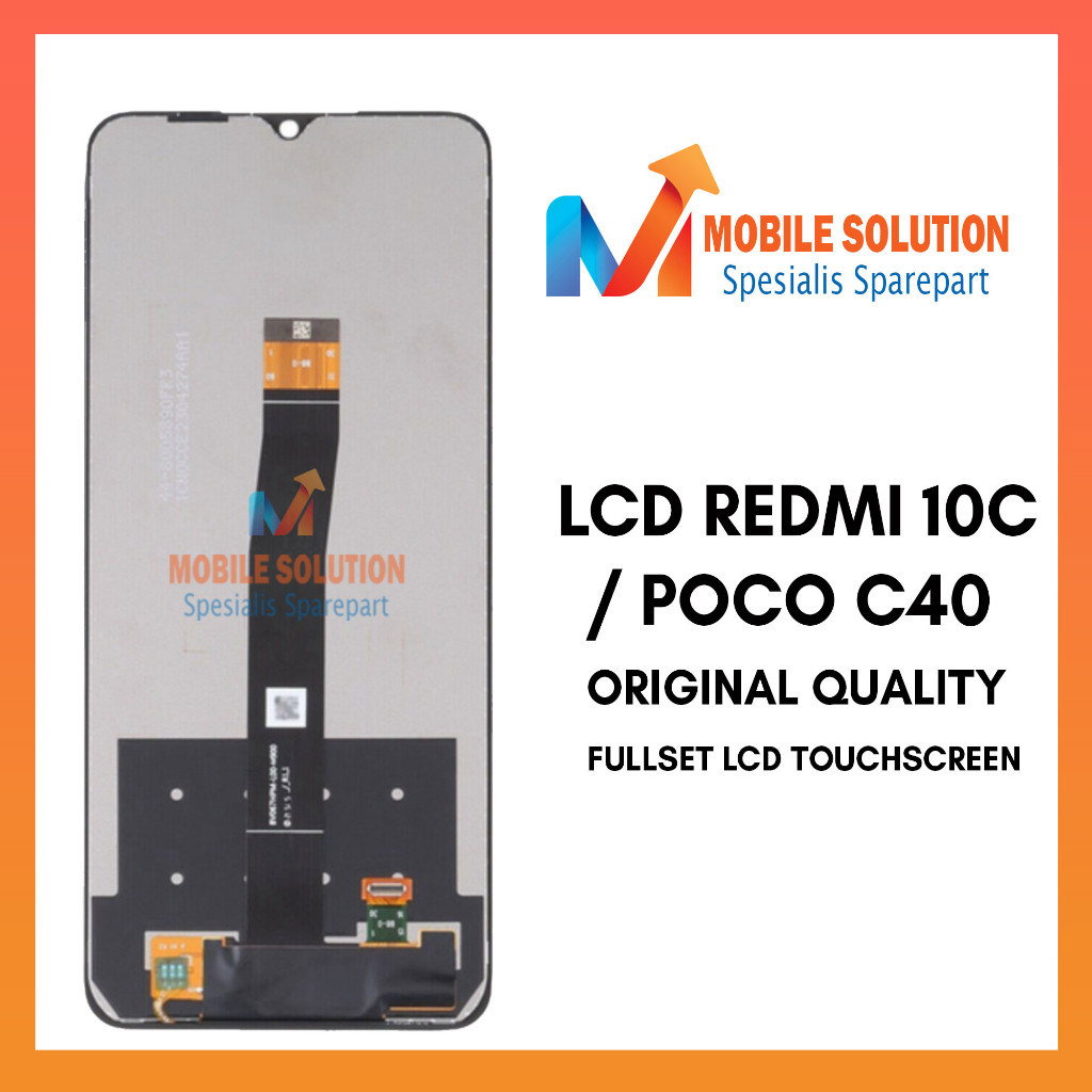 Jual Grosir LCD Redmi 10C / Poco C40 ORIGINAL 100% Fullset Touchscreen ...
