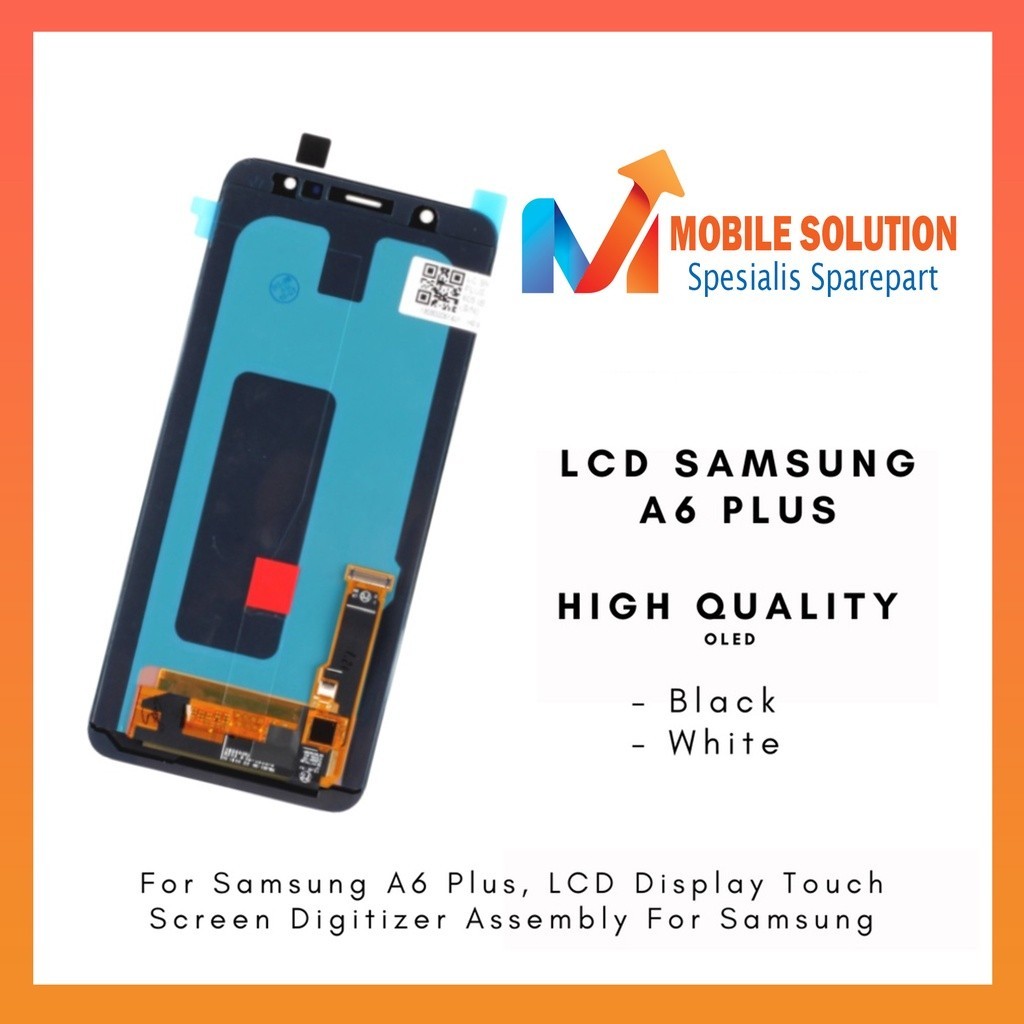 Jual Grosir LCD Samsung A6 Plus A605 2018 Fullset Touchscreen Garansi 1 ...