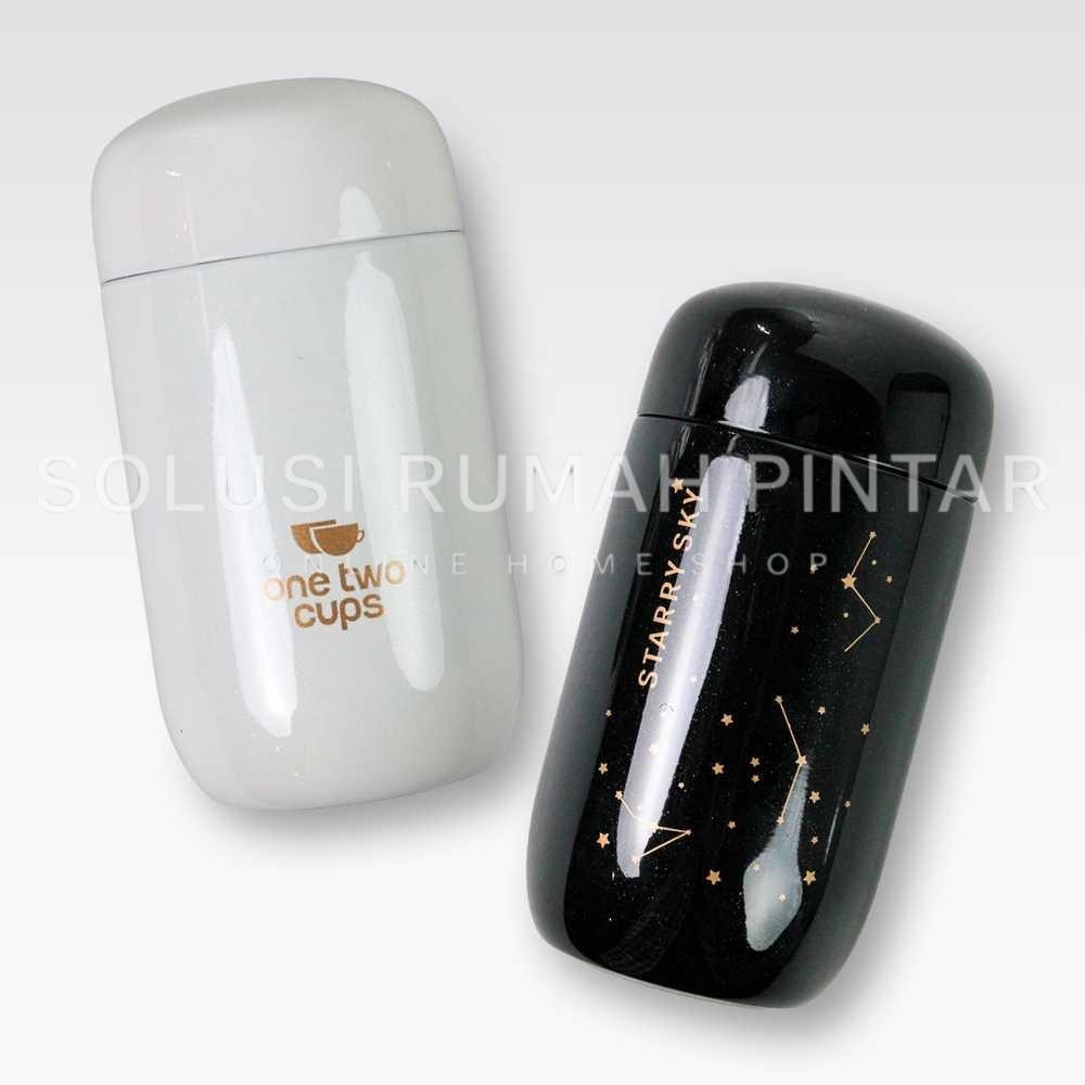 Jual Botol Minum Tumbler Panas Dingin Stainless Steel 200ml One Two Cups | Shopee Indonesia
