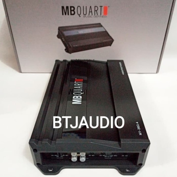Jual POWER AMPLIFIER MOBIL 4 CHANNEL MBQUART/MB QUART M1-360.4 ...