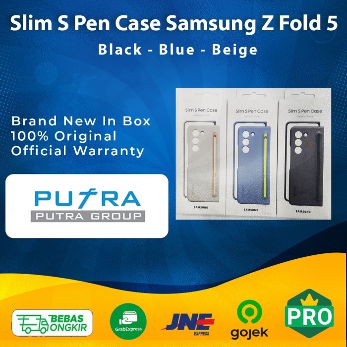 Jual (Resmi) Samsung Galaxy Z Fold 5 Fold5 Slim S Pen Case Casing ...