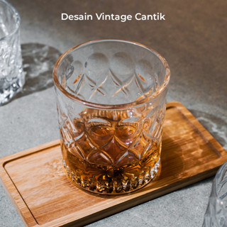 Jual TIWTS - One Two Cups Gelas Whisky Crystal Old Fashioned Rock Glass 300ml - CG03 | Shopee ...