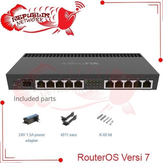 Jual MikroTik RB 4011 iGS + RM RB4011iGS+RM | Shopee Indonesia