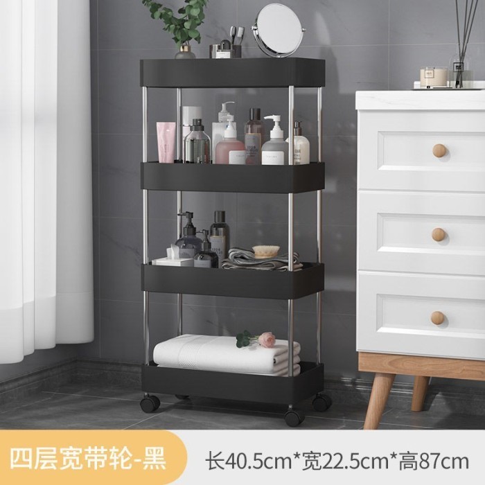 Jual Rak Dapur Nimalis Dengan Roda / Ra Troli Portable V970 | Shopee ...