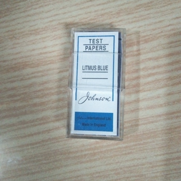 Jual Kertas Lakmus Biru Johnson / test papers litmus blue made in ...