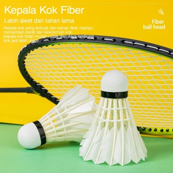 Jual Deli Agnite Badminton Shuttlecock / Kok Bulu Tangkis Badmin F2202 ...