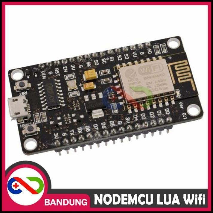Jual TERBARU [CNC] NODEMCU LUA WIFI V3 4MB 32MBITS CH340 FLASH ESP8266 ...