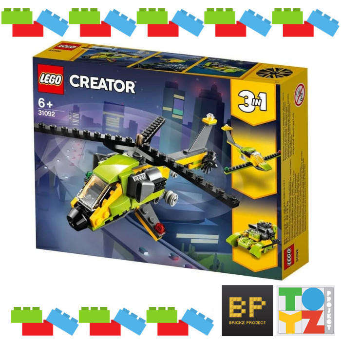 Jual Lego Creator 3in1 31092 Helicopter Adventure | Shopee Indonesia