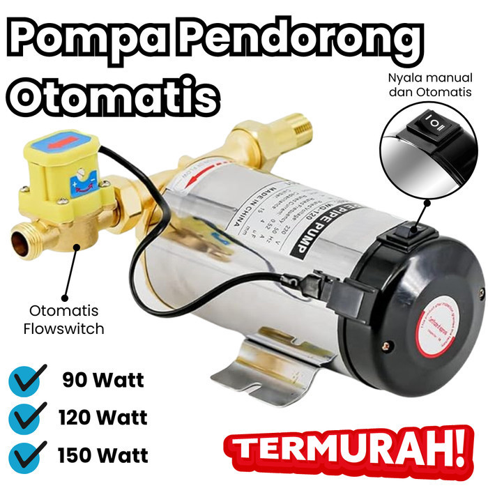 Jual Pompa Dorong Air Booster Pump Mesin Pompa Pendorong Pompa Air ...