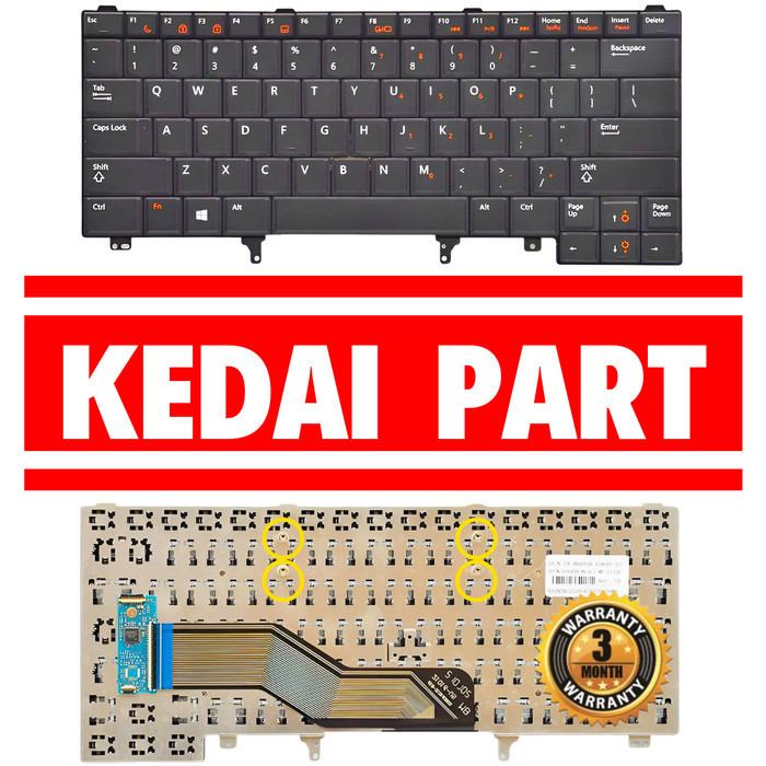 Jual Keyboard Dell Latitude E6220 E6320 E6230 E6420 E5420 E5430 E6330 ...