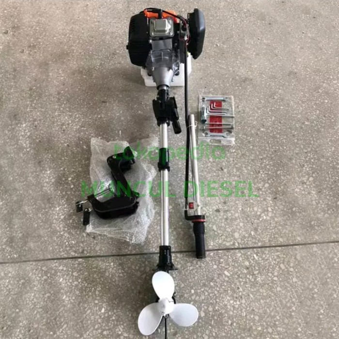 Jual Mesin Tempel Aoutboard Motor 5.5 Hp 4 Tak Matsumoto Mob 850 G Perahu | Shopee Indonesia