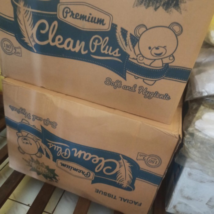 Jual Tissue Clean Plus 180 2 Ply 1 Karton | Shopee Indonesia
