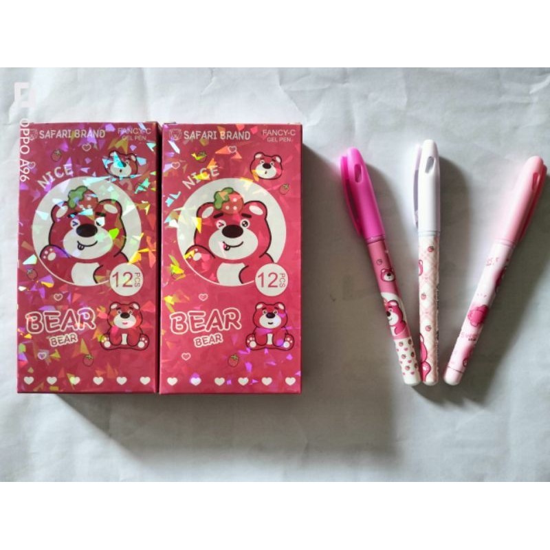 Jual (1pcs) Pulpen Karakter Lotso Pink 0,5mm//Bolpoint Pulpen Lotso ...