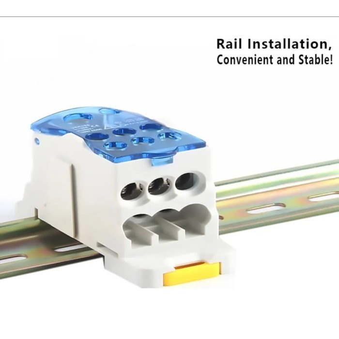 Jual Konektor UKK-80A 125A 160A Distribution Box DIN Rail Terminal ... Jual Konektor UKK-80A 125A 160A Distribution Box DIN Rail Terminal ...