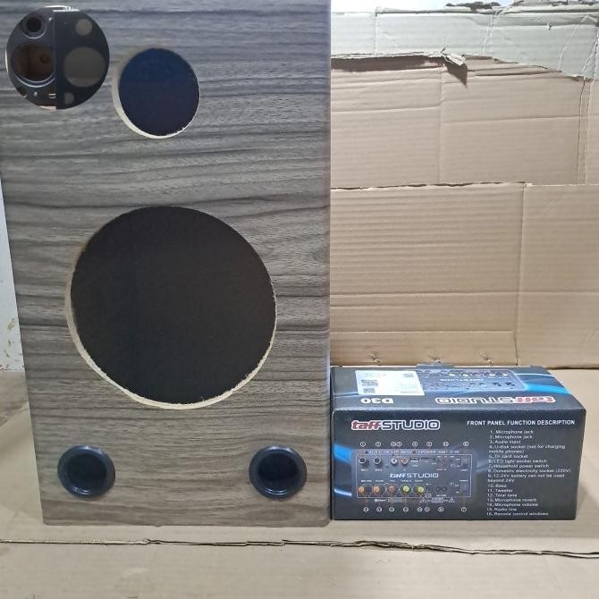 Jual Box Speaker aktif 6 " inchi with Lubang Modul Kit aktif . | Shopee ...