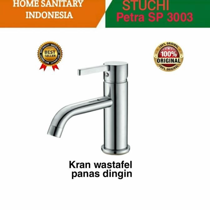 Jual Stuchi SP 3003 Kran wastafel cuci tangan panas dingin model bambu CV Megah Jaya | Shopee ...