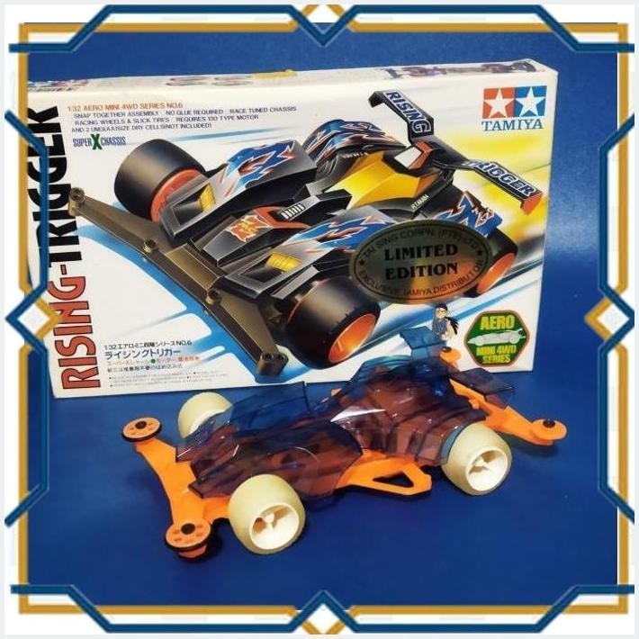 Jual [CLC] MINI4WD RISING TRIGGER LIMITED TAMIYA BEKAS | Shopee Indonesia