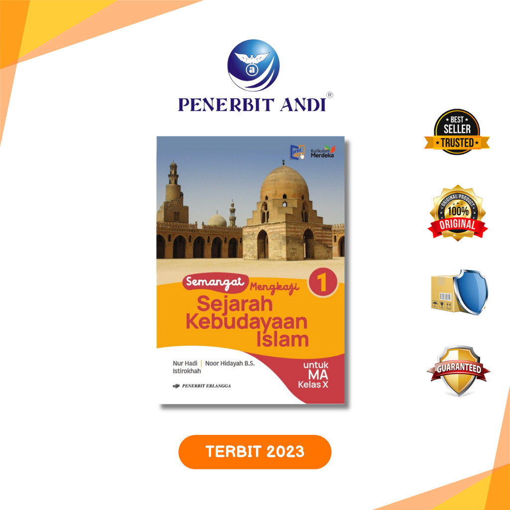 Jual Buku Pelajaran Semangat Mengkaji Sejarah kebudayaan Islam MA Kelas 10 Kurikulum Merdeka ...