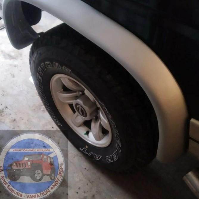 Jual Over Fender Terrano Spirit, Kingsroad & Grandroad Model Ori Silver ...