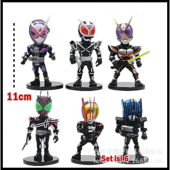 Jual Action Figure Kamen Rider Decade Faiz Zi - O Diend Delta Kaixa ...