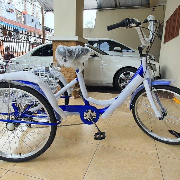 Jual Sepeda Roda Tiga Dewasa / Becak / Gerobak | Shopee Indonesia