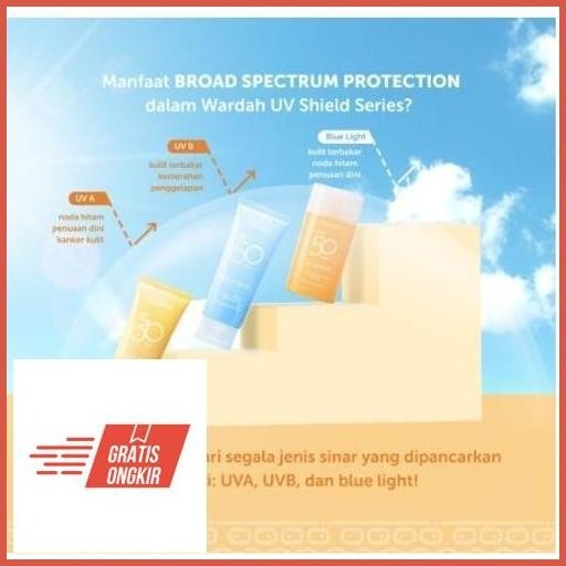 Jual Extra [ 35 Ml ] Wardah Uv Shield Active Protection Serum Spf 50 Pa ...