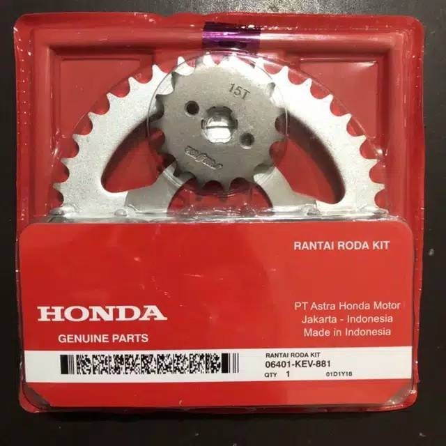 Jual Gear Set Gir Kit Paket Rantai Roda Honda Supra X Lama Fit Old KEV | Shopee Indonesia