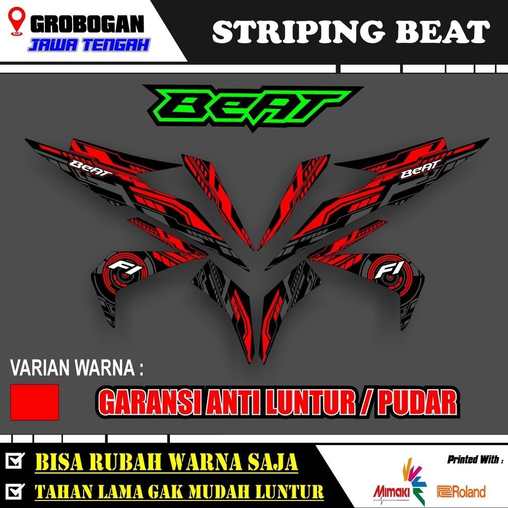 Jual STRIPING STICKER MOTOR BEAT ESP STREET 2017 2018 2019 SEMI FULL ...