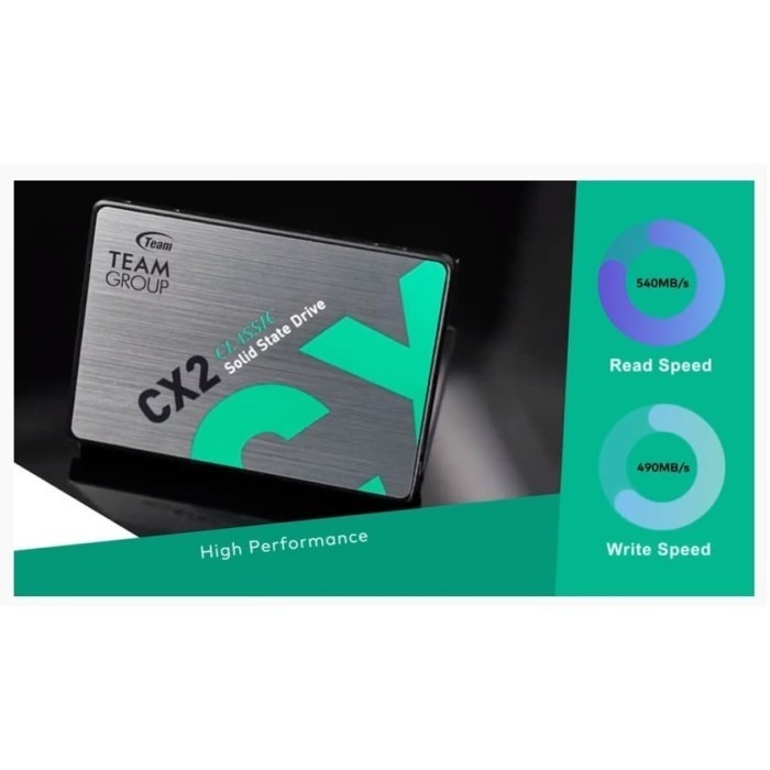 Jual Team Group Ssd 256Gb Cx2 Sata Iii 2.5" | Shopee Indonesia