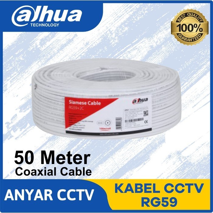 Jual Kabel Cctv Rg59 Rg 59 Power 50M / 100M / 300M - 50, 100, 300 Meter ...