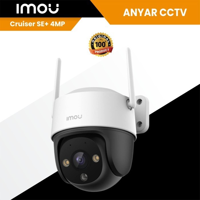 Jual Imou Cruiser Se+ Ipc-S41Fep 4Mp Color Night Build In Audio ...