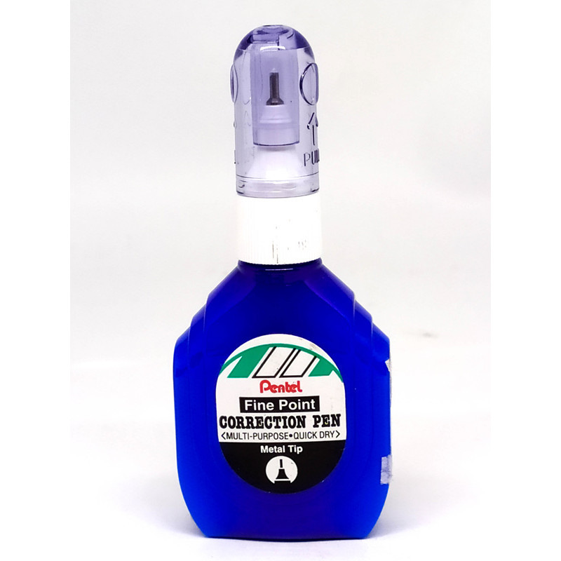 Jual Pentel Correction Pen ZL 1S6 W- Tipe x Warna Putih Biru | Shopee ...