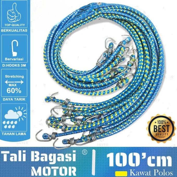 Jual Tali Motor Pengikat Barang Tali Karet Tali Bagasi Motor Elastis ...