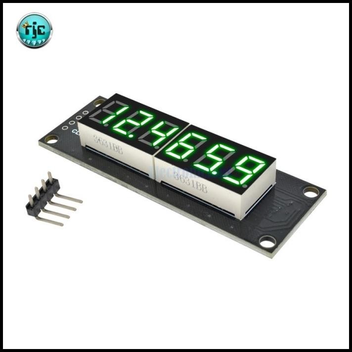 Jual TERMURAH MODULE SEVEN SEGMENT 6-DIGIT 0.36" TM1637 LED 7-SEGMENT ...