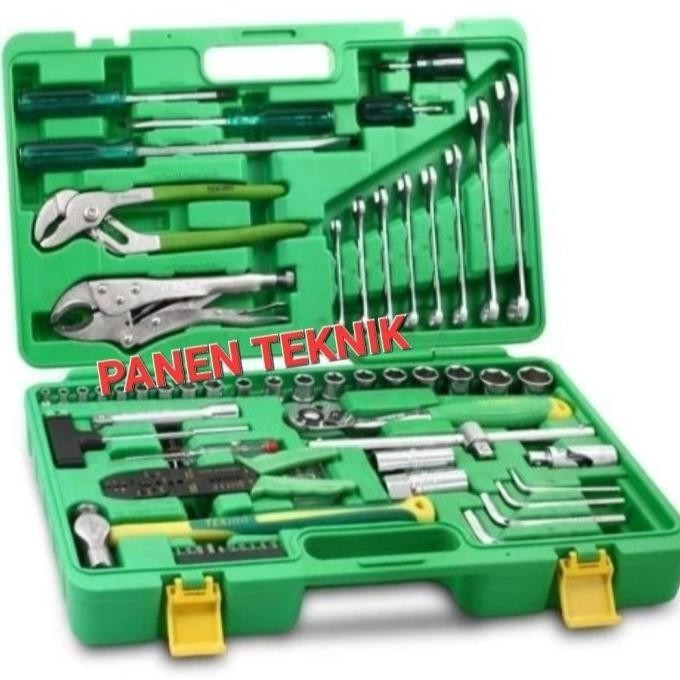 Jual Tekiro 100Pcs Tool Kit Set Mechanic Alat Perkakas Pertukangan 100 ...