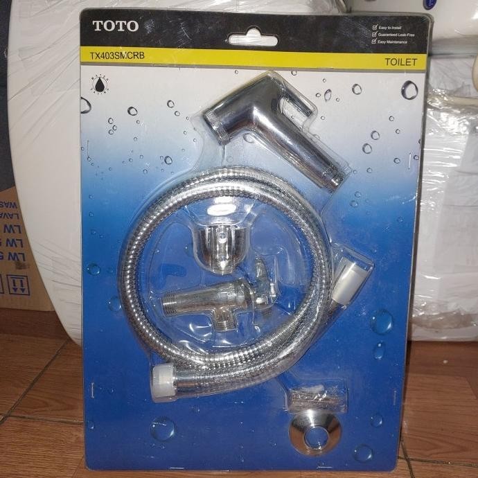 Jual TOTO TX403SMCRB JET SHOWER WITH STOP VALVE TOTO TX403 | Shopee ...