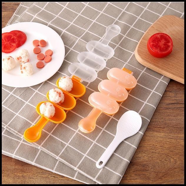 Jual GRATIS ONGKIR RICE BALL MAKER ALAT BENTO PEMBUAT NASI BULAT ...