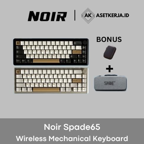 Jual Masih!!! Noir Spade65 / Spade-65 Aluminum Wireless Mechanical ...